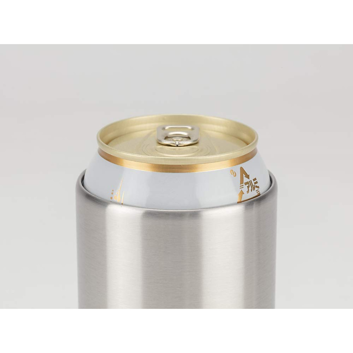 Snow Peak Shimo Can Cooler Vacuum-Insulated to Keep Canned Beverages Cold