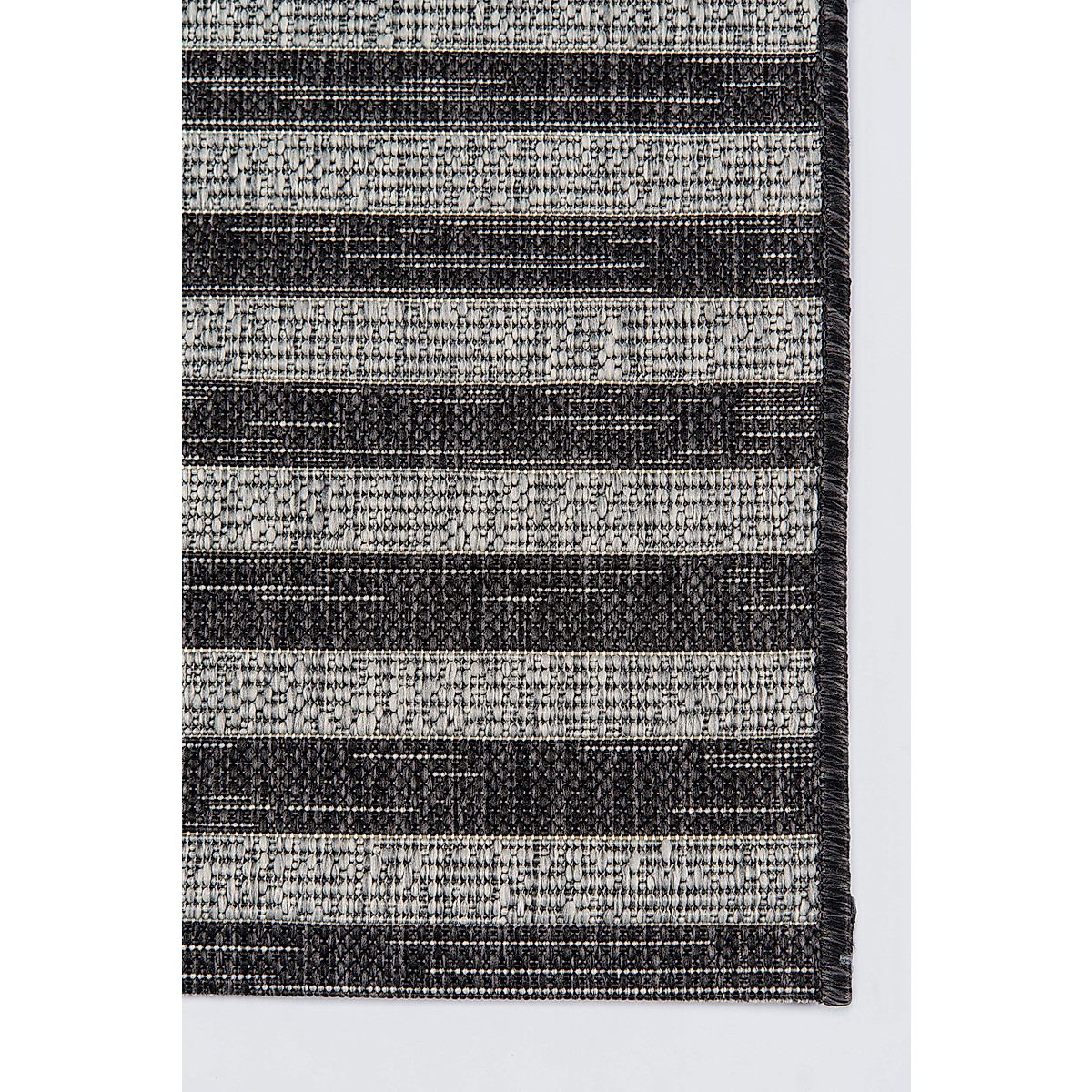 Novogratz by Momeni Villa Cavallo Indoor Outdoor Rug, 2' X 3', Charcoal