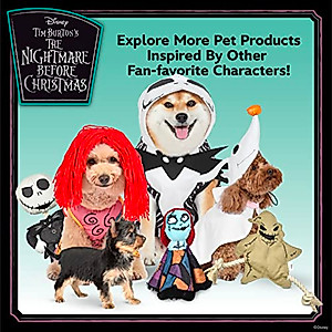 Disney for Pets Halloween Nightmare Before Christmas Zero Costume - Extra Large - | Halloween Costumes for Dogs, Officially Licensed Disney Dog Halloween Costume, White (FF23014)