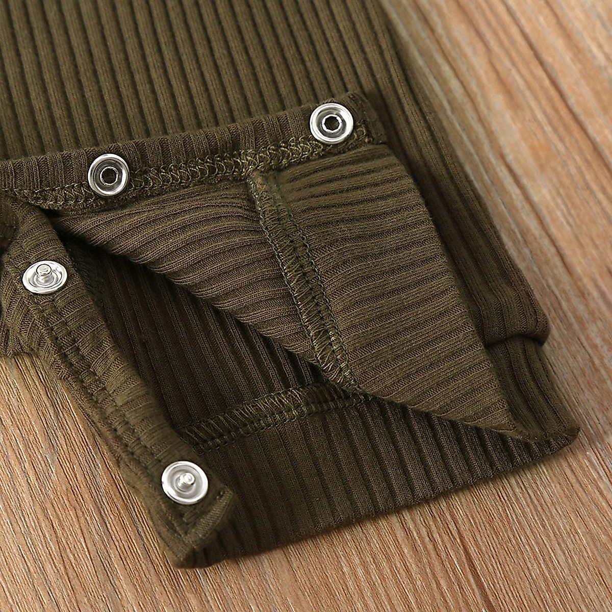 RELABTABY Newborn Baby Boy Girl 2 Pack Romper Unisex Infants Summer Solid Button Onesie Jumpsuit Outfits Clothes