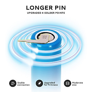 Electric Toothbrush Battery Replacement for Philips Sonicare HX6300 HX6500 HX6610 HX6700 HX6900 HX9300 Series with Waterproof Shaft Rubber Seal, Solder Wire and Disassemble Tools