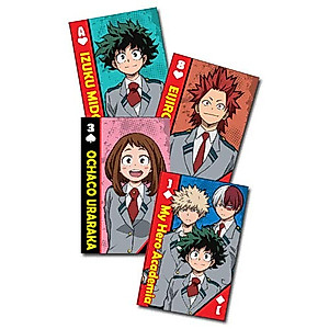 Great Eastern Entertainment My Hero Academia - School Uniforms Group Playing Cards