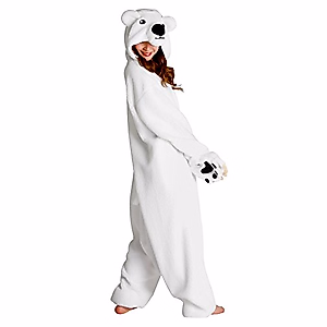 Halloween Polar Bear Kigurumi (Adults, Polar Bear)