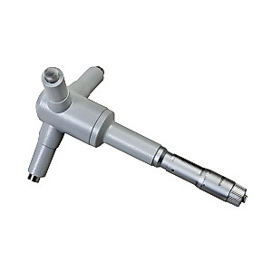 Mitutoyo 368-870 Holtest (Type ll) Vernier Inside Micrometer, Three-Point, 2-2.5" Range, 0.0002" Graduation, +/-0.00015" Accuracy