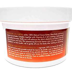 Topiclear 3 in 1 Creme Cocoa Butter, Shea Butter, Carrot Butter 18 fl oz