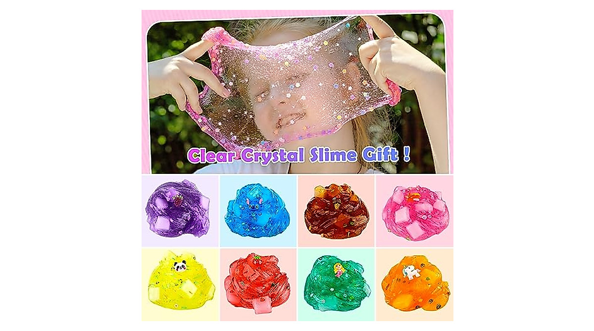 9 Pack Jelly Cube Slime Kit - Fun for Kids