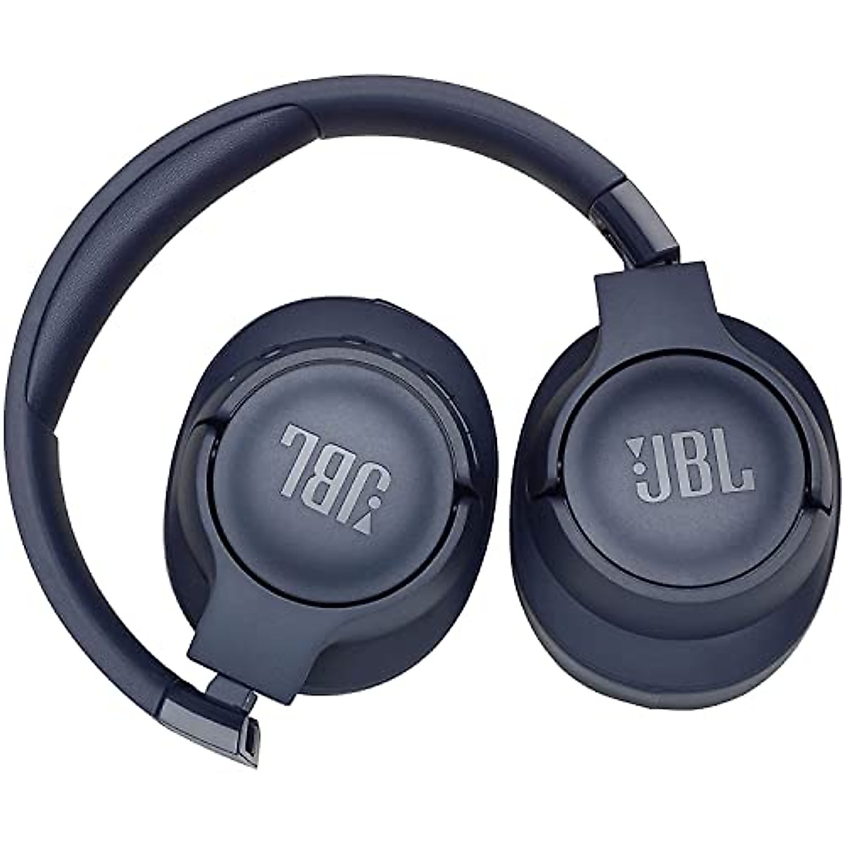 JBL Tune 750BTNC - On-Ear Wireless Bluetooth Headphones with Noise Cancellation, Includes LED Flashlight Key Chain Bonus (Blue)