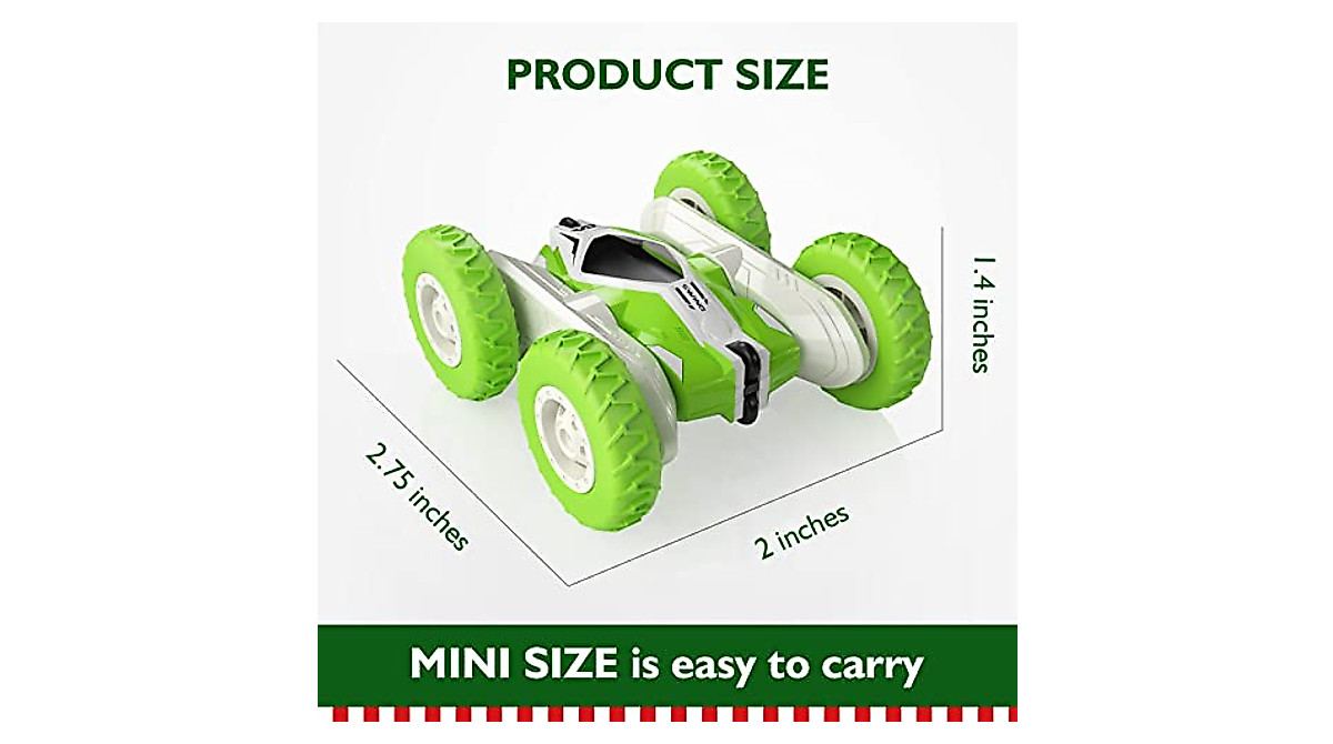 Tecnock RC Stunt Car: 360° Flips & Double Sided Fun for Kids
