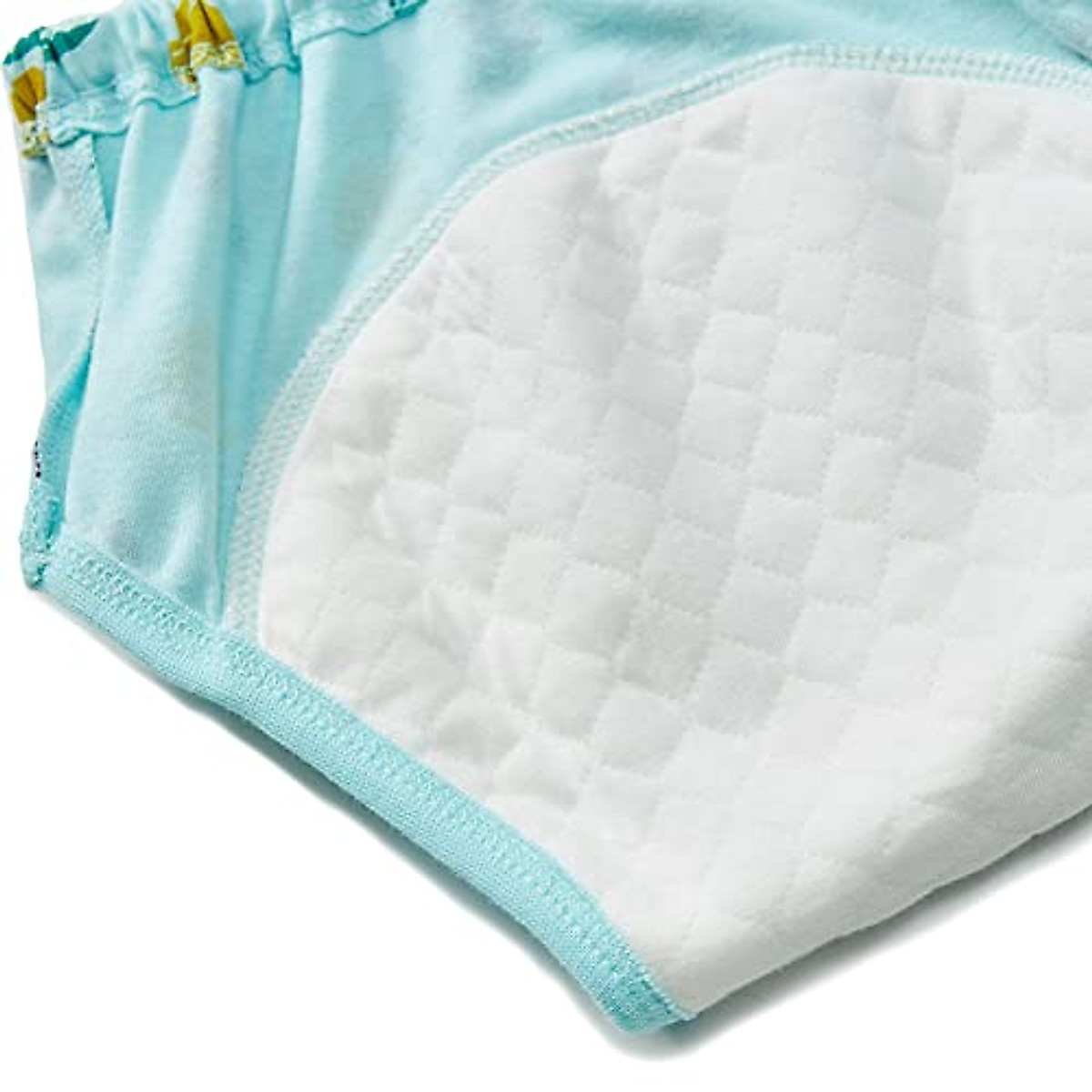 Skhls Training Pants Underwear for Toddler Girls Potty Training Floral Print Multipack, 6 Pack 5T