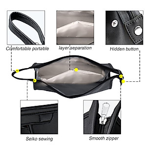 Travel Case for Dyson Airwrap Styler/Shark Flexstyle, Portable Carrying Case for Dyson Supersonic Hair Dryer, Waterproof Anti-scratch Dustproof Shockproof Protection Organizer Travel Storage