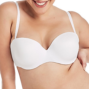Maidenform womens Love the Lift Demi Strapless Multiway 09417 bras, White, 32B US