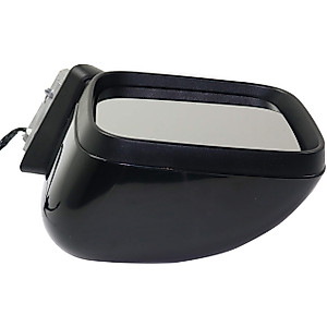 Kool Vue Driver Side Power Heated Mirror for Jeep Renegade 2015-2023 With Signal Light; Without Blind Spot Monitor & Memory Paintable