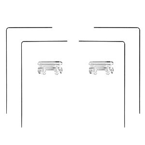 DENPETEC Lighting Holder for Fish Tank Aquarium Light Stand Kit Aquarium Stand for Aquatic High LED Light Lamp Aquarium Light Holder Bracket Support Aquarium Lighting Holder