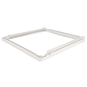 New Updated 241969501 Crisper Pan Cover,Shelf Frame without Glass Refrigerator For Frigidaire Refrigerator 17-3/8" x 18-3/8" Replace# AP4433007,1512992,PS2363832