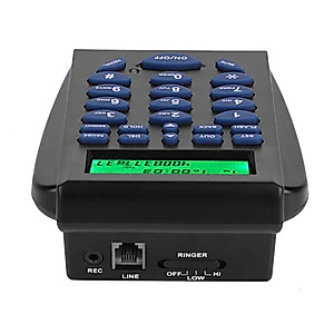 Traffic Headset, Multi-Function Business Office Answering The Phone Headset to Eliminate Noise, Smart Calls. Caller ID Feature, Suitable for The Attendant to Answer The Call.