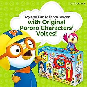 TOYTRON Little Future Book Pororo Talking Pen, Interactive Learning Educational Toy to help kids develop reading skills. Korean Ver.
