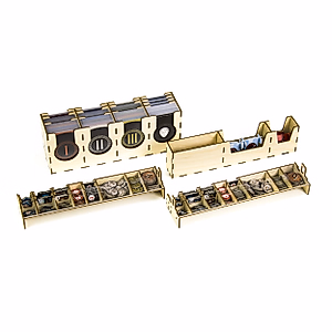 Wonderment Organizer 2nd Edition for 7 Wonders Second Edition by Gaming Trunk