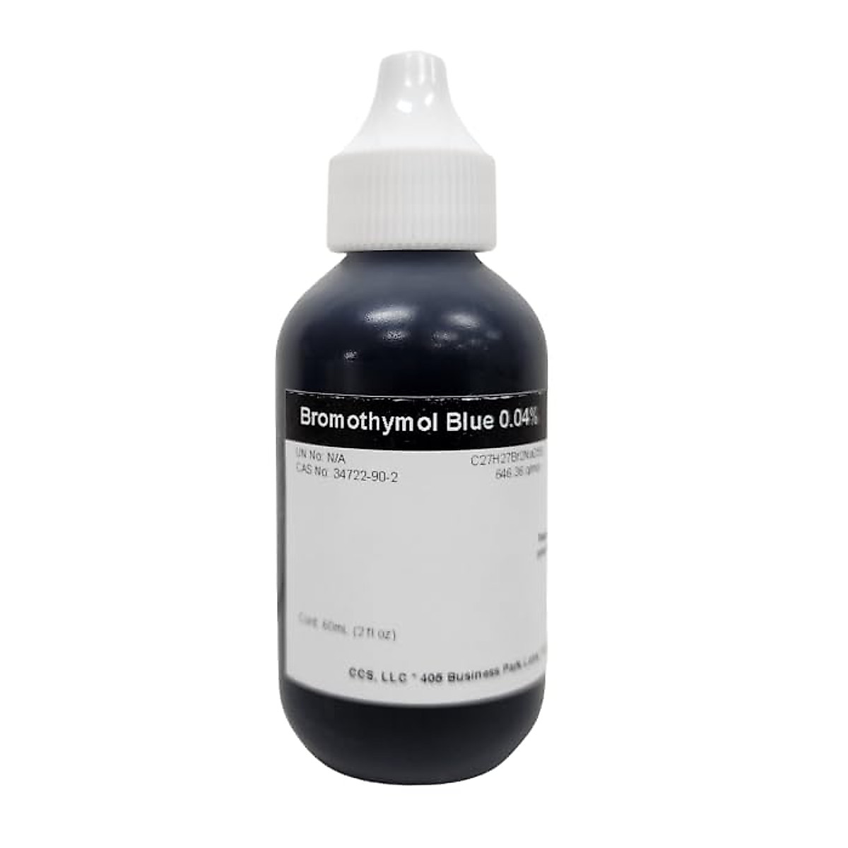 Bromothymol Blue, 0.04% Solution 60ml Dropper Bottle