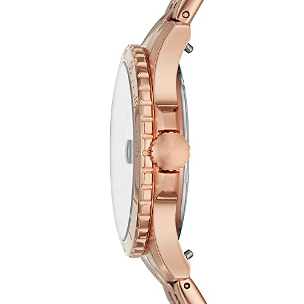 Fossil Women's FB-01 Quartz Stainless Steel Three-Hand Watch, Color: Rose Gold (Model: ES4748)
