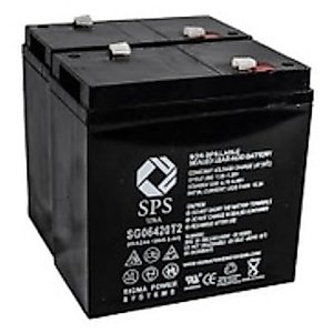 SPS Brand 6V 42Ah Replacement Battery for Tork 175LL (2 Pack)