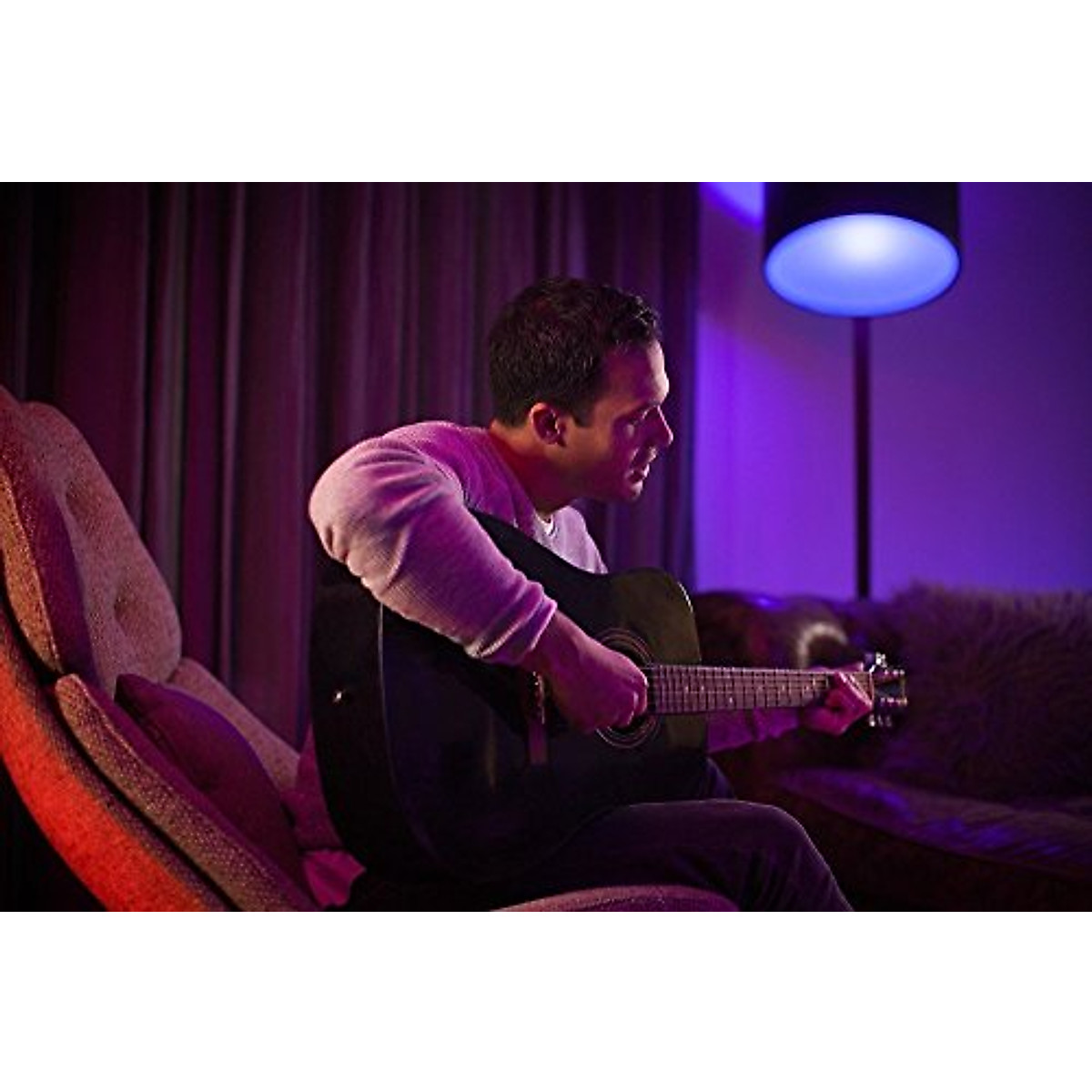 Philips Hue White and Color Ambiance BR30 Starter Kit (Older Model, 3 BR30 Bulbs and Bridge, Compatible with Amazon Alexa, Apple HomeKit and Google Assistant)