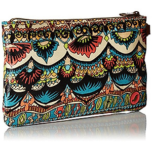 Sakroots Artist Circle Charging Wristlet, Natural One World