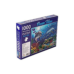 Page Publications Collection Jigsaw Puzzles for Adults 1000 Piece | Ocean View Puzzles | Puzzles for Kids & Teens, Fun Educational Games for Family Game Night