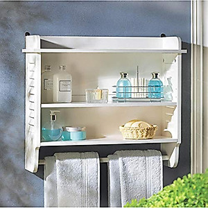Nantucket Bathroom Wall Shelf