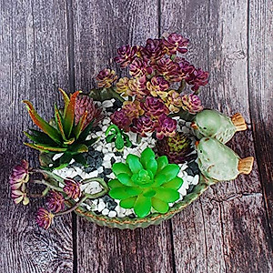 NWFashion Special Design Fun Garden Flower Planter Succulent Pot Planter (Bird)