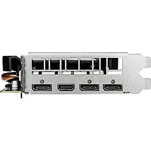 MSI Gaming GeForce RTX 2060 6GB GDRR6 192-bit HDMI/DP Ray Tracing Turing Architecture VR Ready Graphics Card (RTX 2060 VENTUS XS 6G OC)