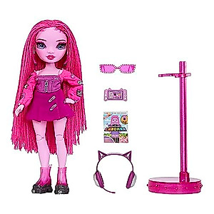 Rainbow High Shadow High Pinkie - Pink Fashion Doll. Fashionable Outfit & 10+ Colorful Play Accessories. Great Gift for Kids 4-12 Years Old & Collectors