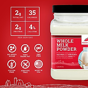 Hoosier Hill Farm All American Dairy Whole Milk Powder 1 lb