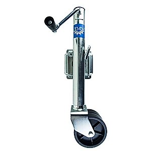 Jeremywell 2000lbs Trailer Jack with Double Wheel Swivel Tongue Twin Boat Towing 26" Length Lift