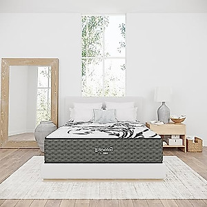 RINOLO X- Firm Mattress 12 Inch, Gel Infused Memory Foam Mattress for Pressure Relief, Pocket Innersprings/Orthopedic Foam | Freshly Baked Mattress | Mattress-in-a-Box (King)