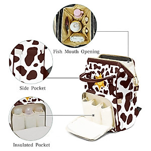 Personalized Diaper Bag Backpack Tote,Cowboy Western,Custom Diaper Bags for Shower Gift