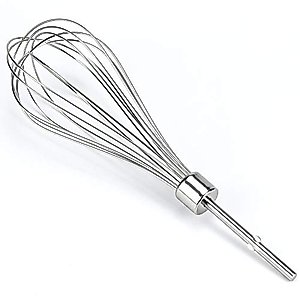 Kitchen Hand Mixer Whisk Attachments KHMPW Stainless Steel Egg Beater/Whisk Attachment for Hand Mixer -Kitchen Hand Mixer Accessories by Sikawai
