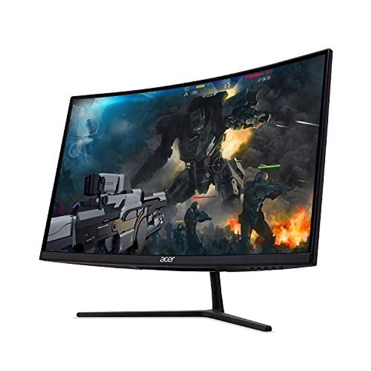 Acer EI272UR Pbmiiipx 27" 1500R Curved WQHD (2560 x 1440) VA Gaming Monitor with AMD Radeon FreeSync2 HDR Technology, 144Hz,VESA Certified DisplayHDR400, DCI-P3 (Display Port & 3 x HDMI Ports),Black