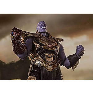 TAMASHII NATIONS - Avengers: Endgame - Thanos Final Battle Edition, Bandai Spirits S.H. Figuarts Action Figure