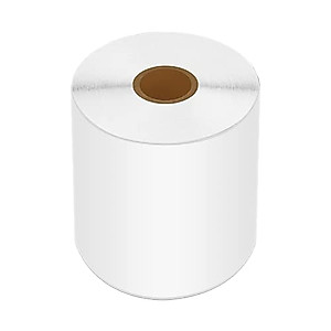 USUPERINK 3 Roll Compatible for Brother RDS01U2 White Continuous Paper Label Mobile Solutions Barcodes Tapes 4" x 145' (102mm x 42.8m) use in for TD-4000 TD-4100N Printer
