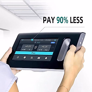 HYYKEJI 7 Inch Ophthalmology Vision Screener, Portable Auto Refractor, with Data Storage Function, 98CM Measuring Distance, 0-180° Axis Number, Touch Screen, for Optic Ophthalmic Equipment