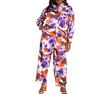 Woman Within Women's Plus Size Pintucked Flannel Shirt - 3X, Pink Sorbet Plaid