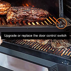 Carkio Hopper Lid/Door Switch & Electric Wire Replacement Kit Compatible with Masterbuilt Gravity Series 560/800/1050 XL & Digital Charcoal Grill + Smokers