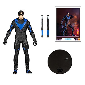 McFarlane Toys - DC Multiverse Nightwing (Gotham Knights) 7" Action Figure with Accessories