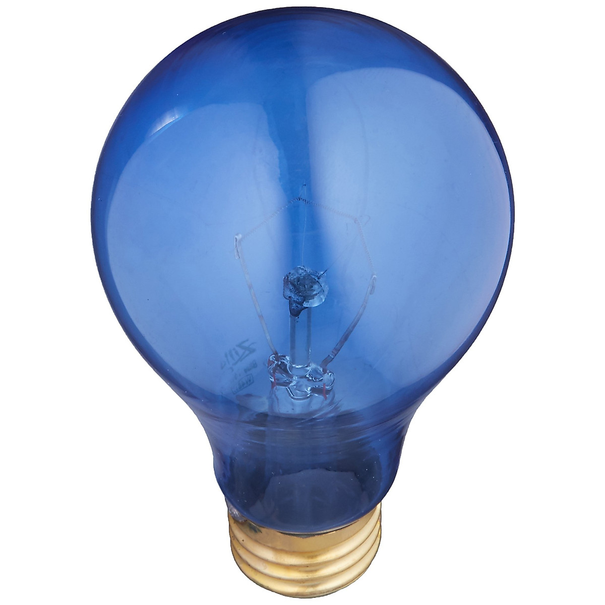 Zilla (3 Pack) Day Blue Light Incandescent Bulb for Reptiles Watt: 75 Watts