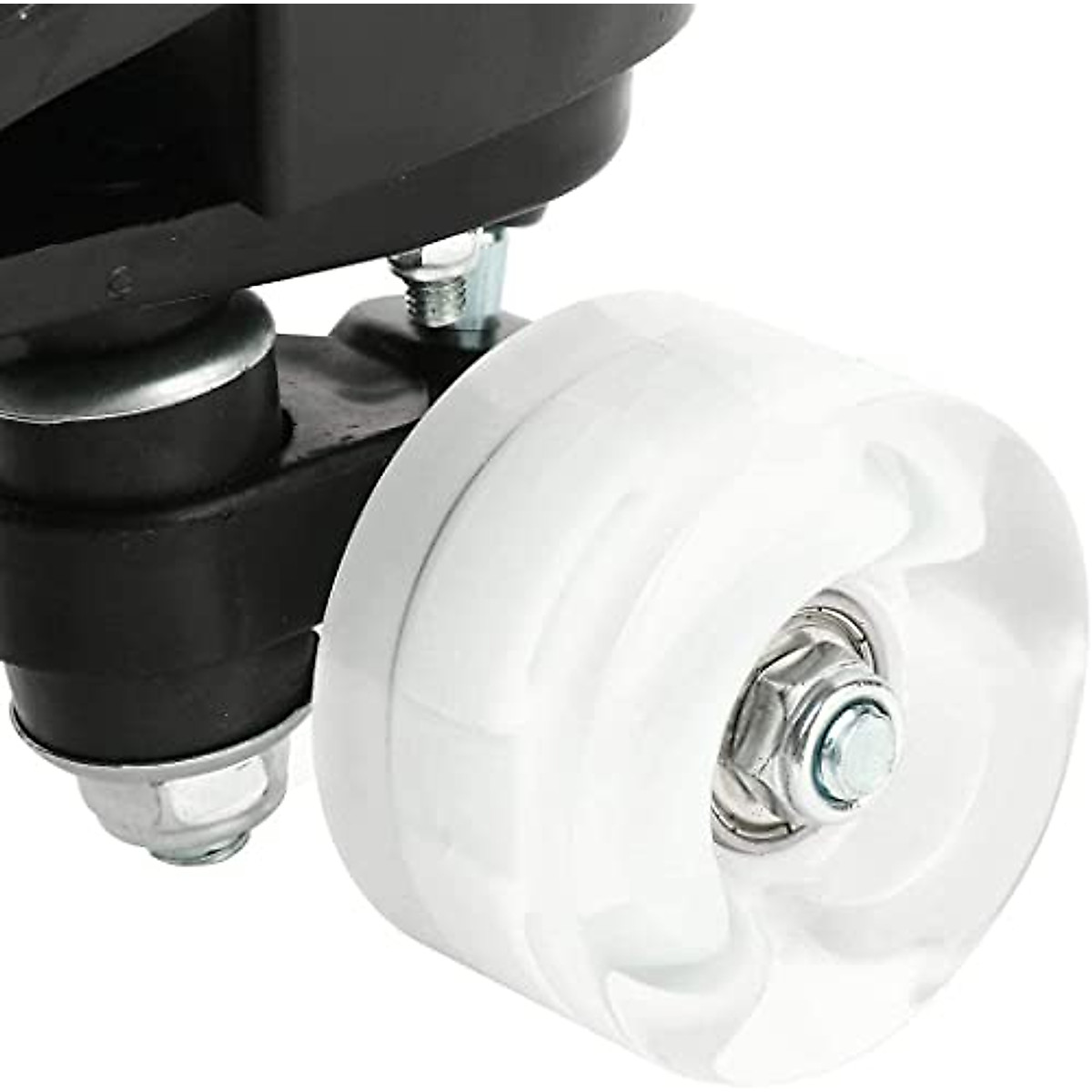 MAOWAO Roller Skates Women, Outdoor High Top PU Leather Women Roller Skates, Adjustable Indoor Double Row Skates for Beginner Adults Girls Men with Carry Bag