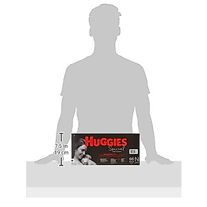 Huggies Special Delivery Hypoallergenic Baby Diapers, Size Newborn (up to 10 lbs.), 66 Count, Giga Jr. Pack