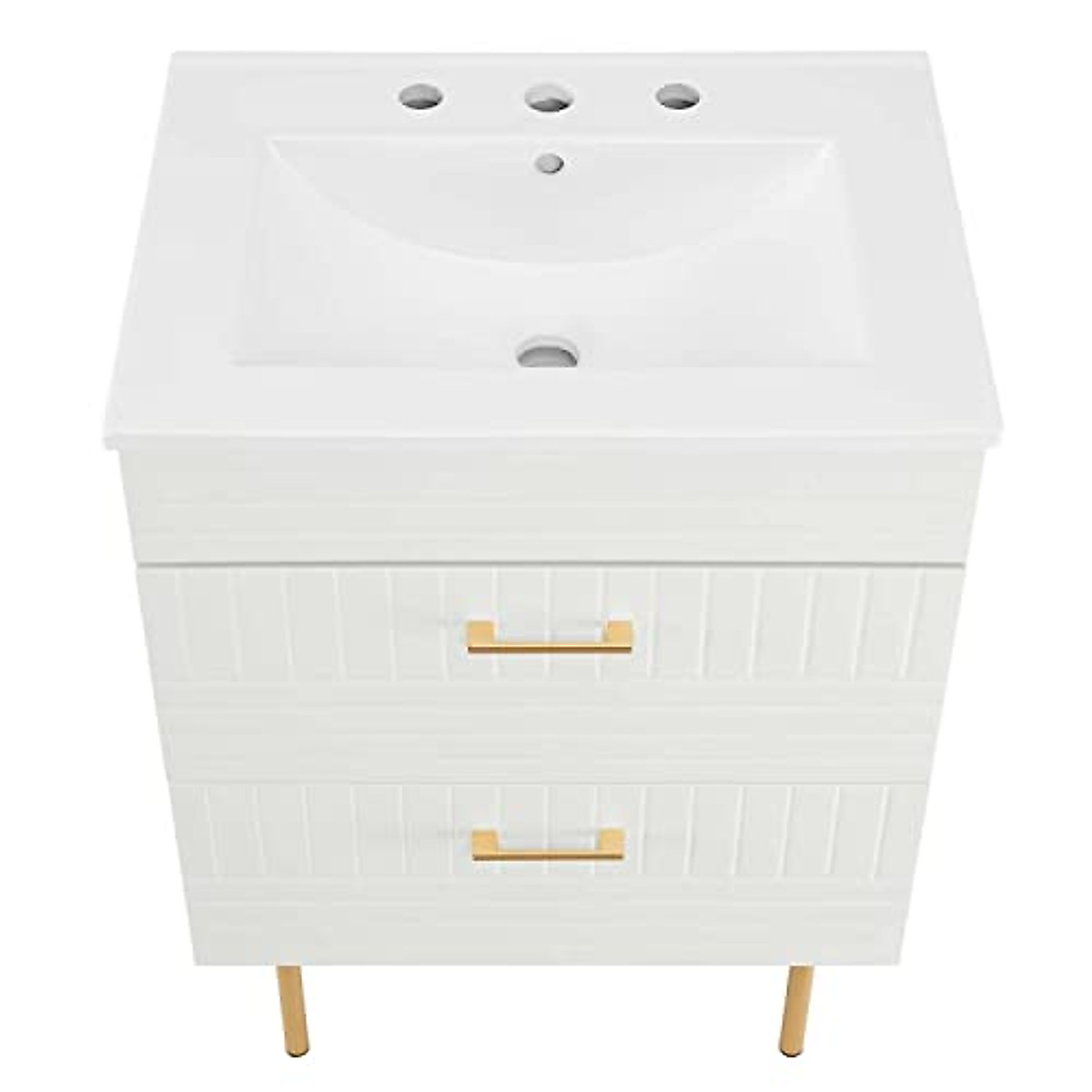 Modway Daybreak Bathroom Vanity, 24" with White Sink