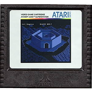 BLACK BELT ATARI 5200