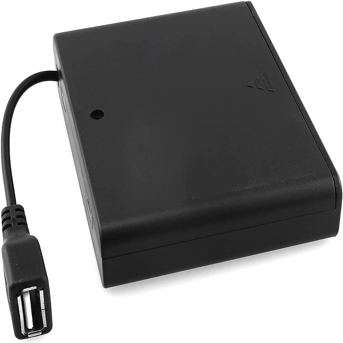 AIMPGSTL 6AA Battery Holder USB Female Socket 6 Slots AA Battery Case Box USB Port Power Supply Battery Box with ON-Off Switch and Cover 6 x 1.5V, with USB Cable
