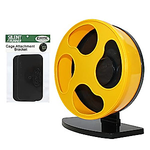 Silent Runner Wheel - 9" Regular - Exercise Wheel (Yellow)